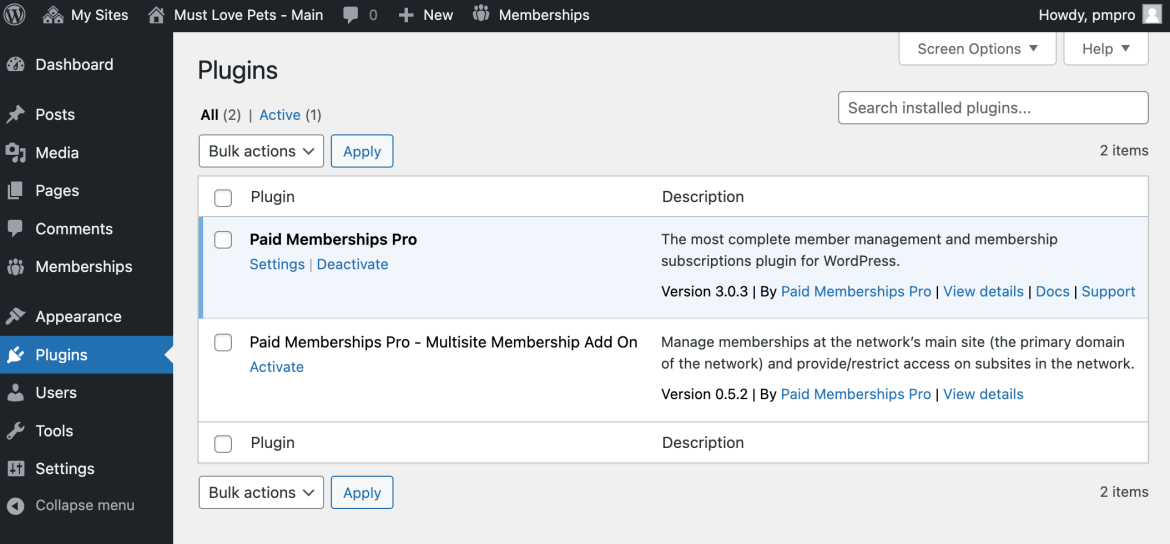 Multisite Membership Add On For WordPress Multisite Networks