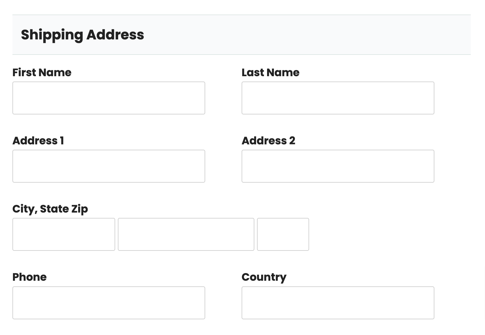 Types of Addresses for Members: Physical, Mailing, Billing