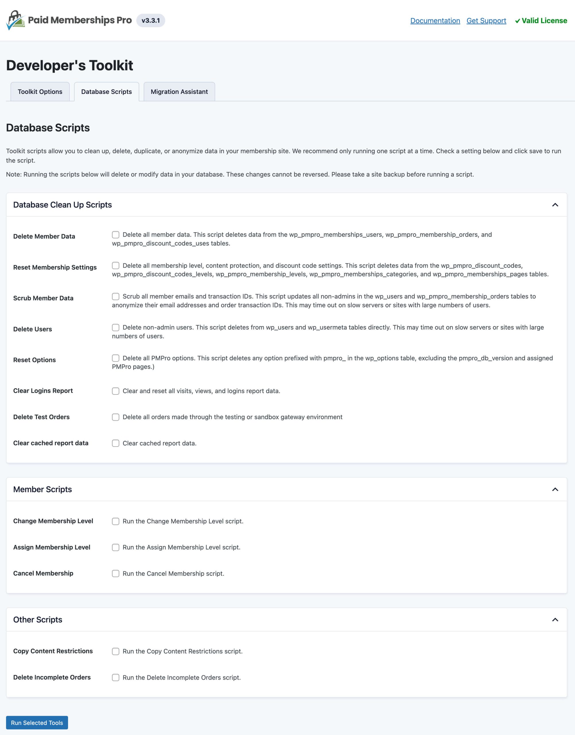 Developer's Toolkit: Development Tools for Paid Memberships Pro