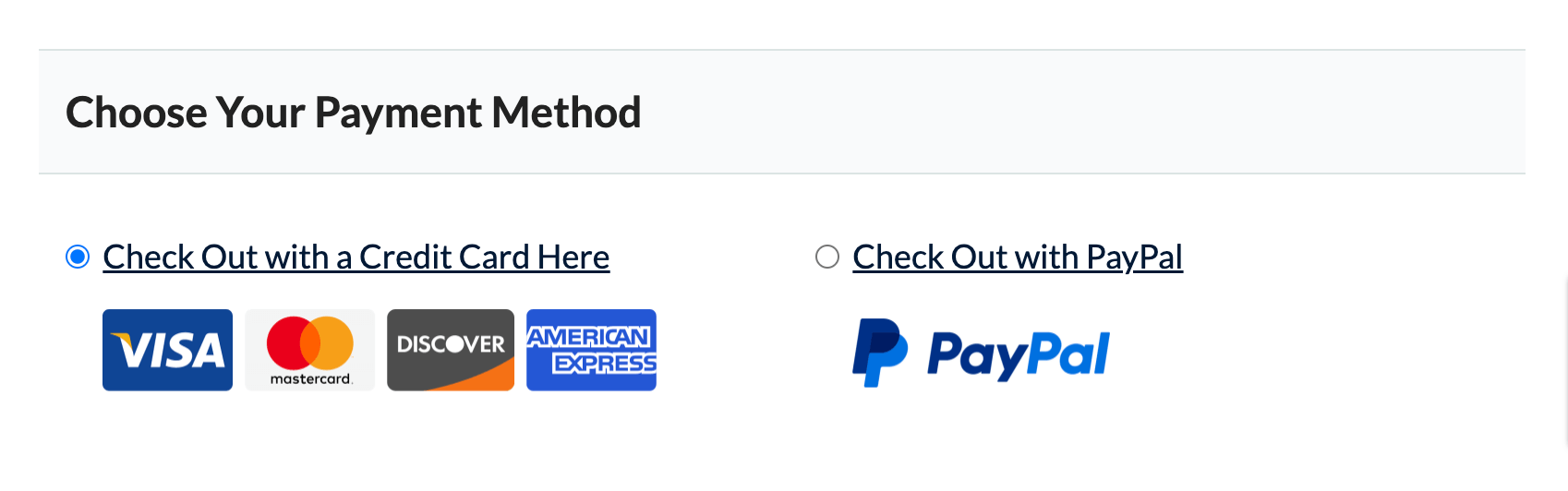 Add the Credit Card and PayPal Logos on PMPro Checkout Page