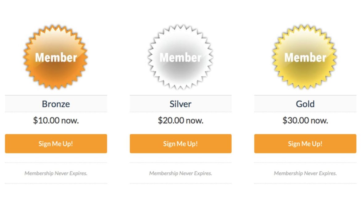 Enhance Your Membership Levels Page with Member Badges