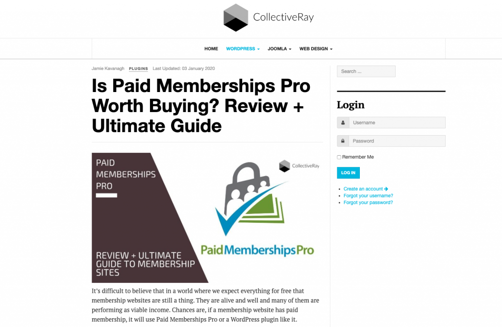 Reviews from WordPress professionals about Paid Memberships Pro Reviews from WordPress professionals about Paid Memberships Pro