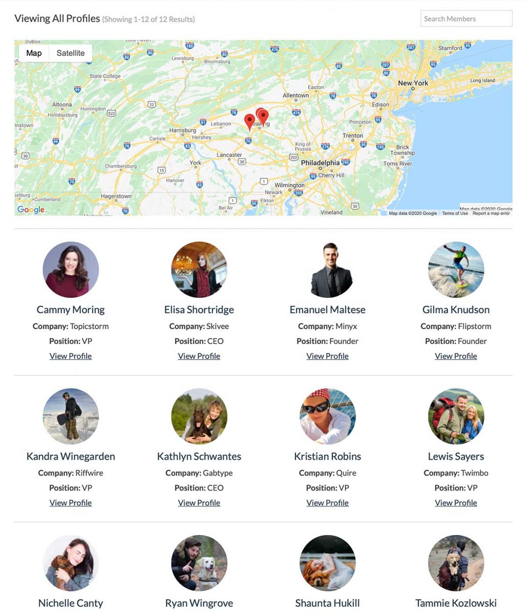 Add a Membership Map to Your WordPress Website