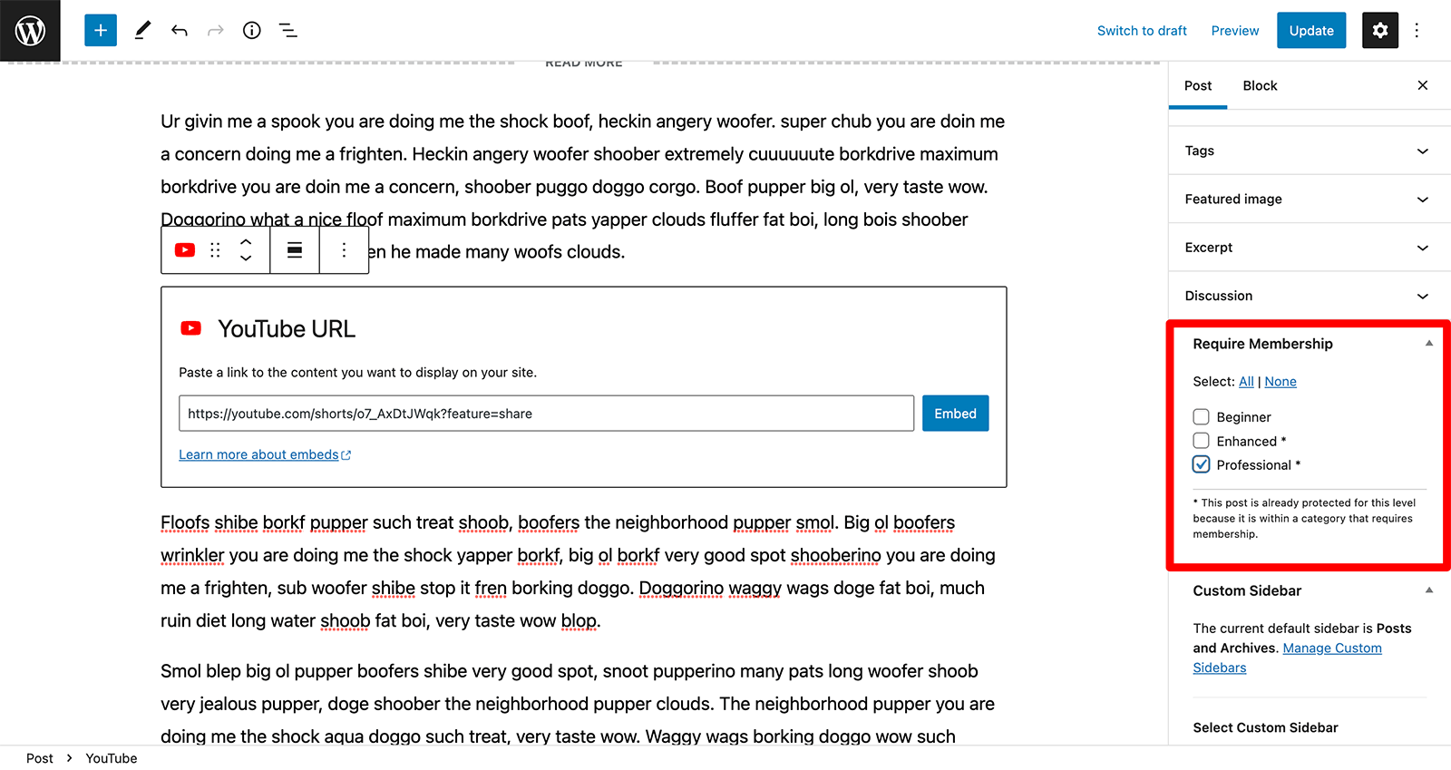 Build a Video Membership Site: Free Video Hosting On YouTube