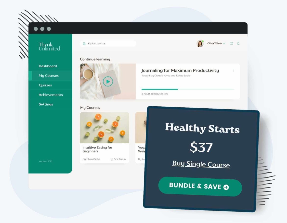 Courses for Membership Add On Plugin
