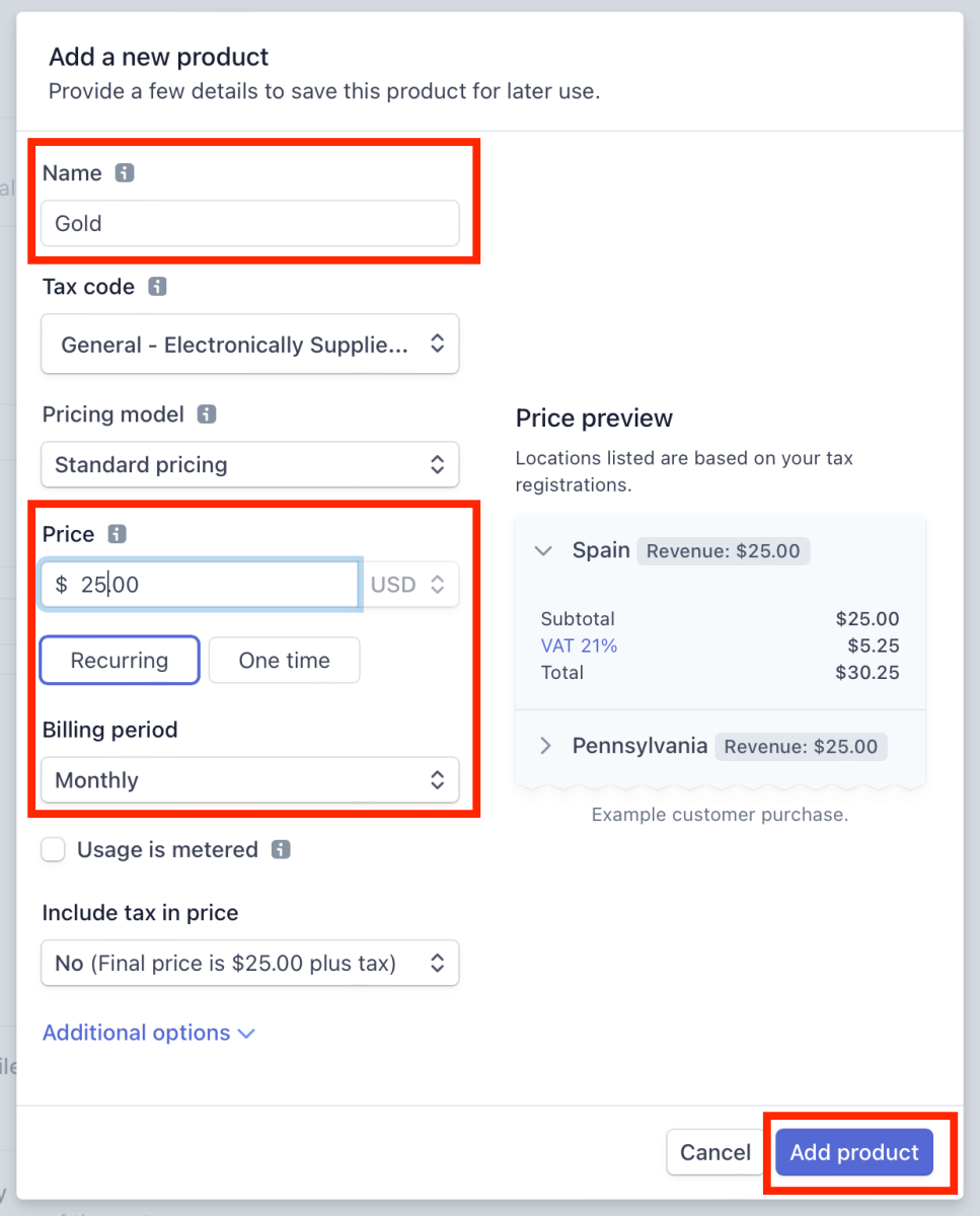 Modifying Payment Subscriptions in Stripe