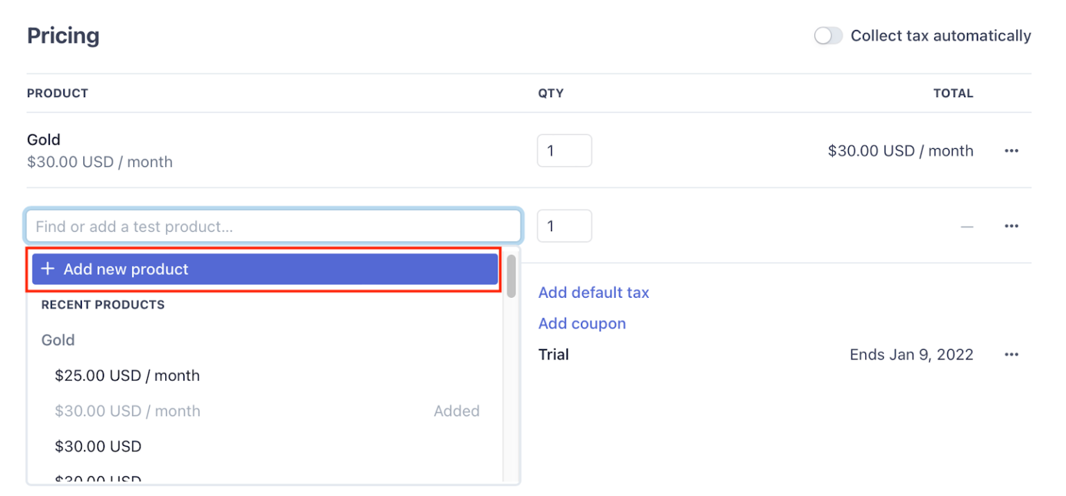Modifying Payment Subscriptions in Stripe