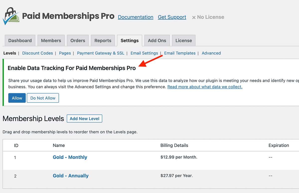 Paid Memberships Pro Update 2.8