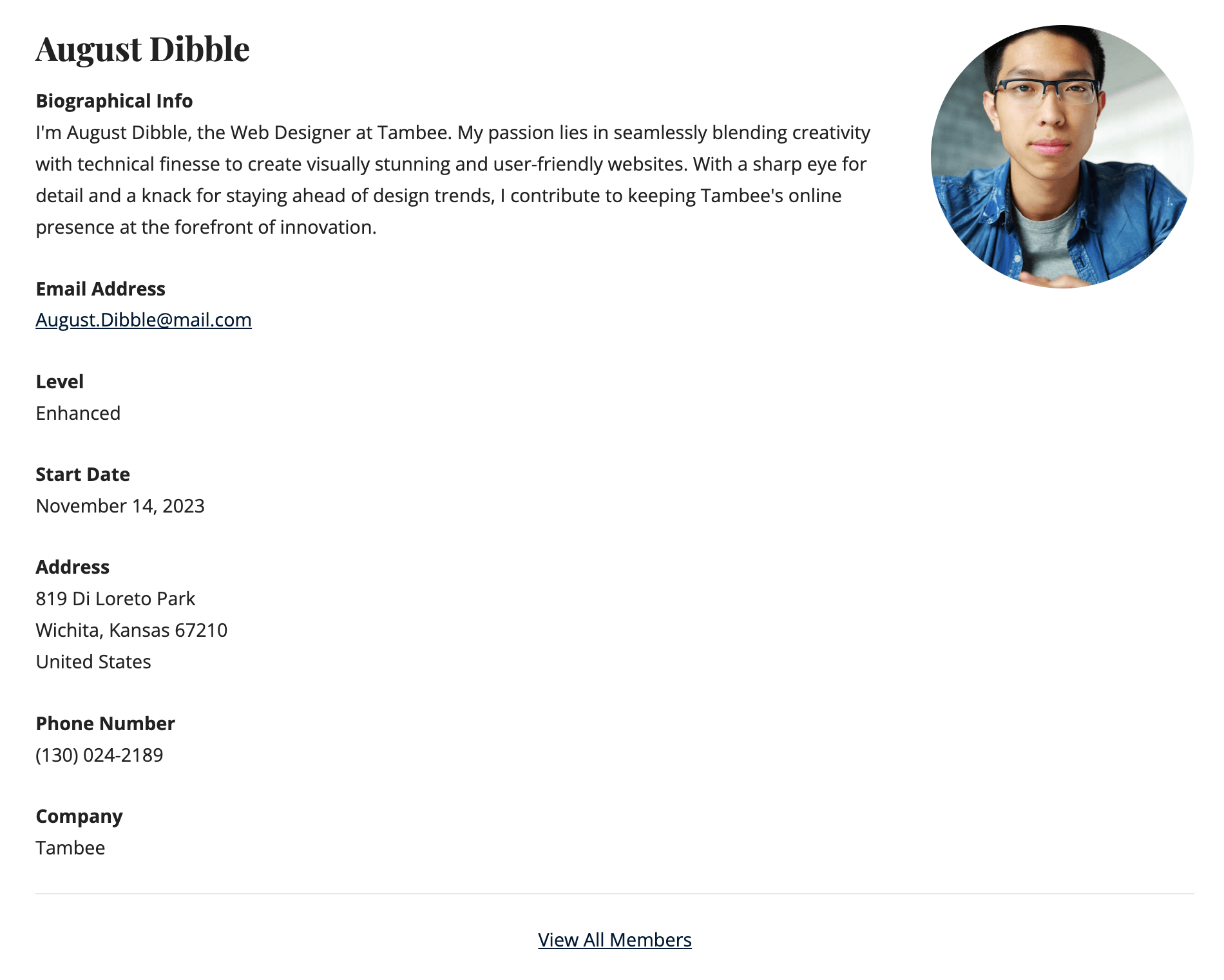 Member Directory and Public Profiles for WordPress