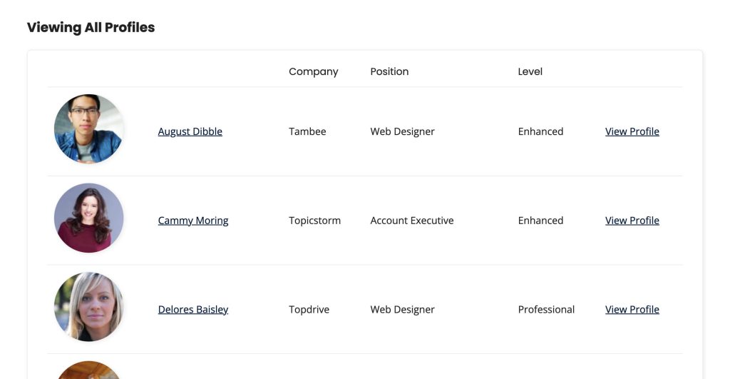 Member Directory and Public Profiles for WordPress