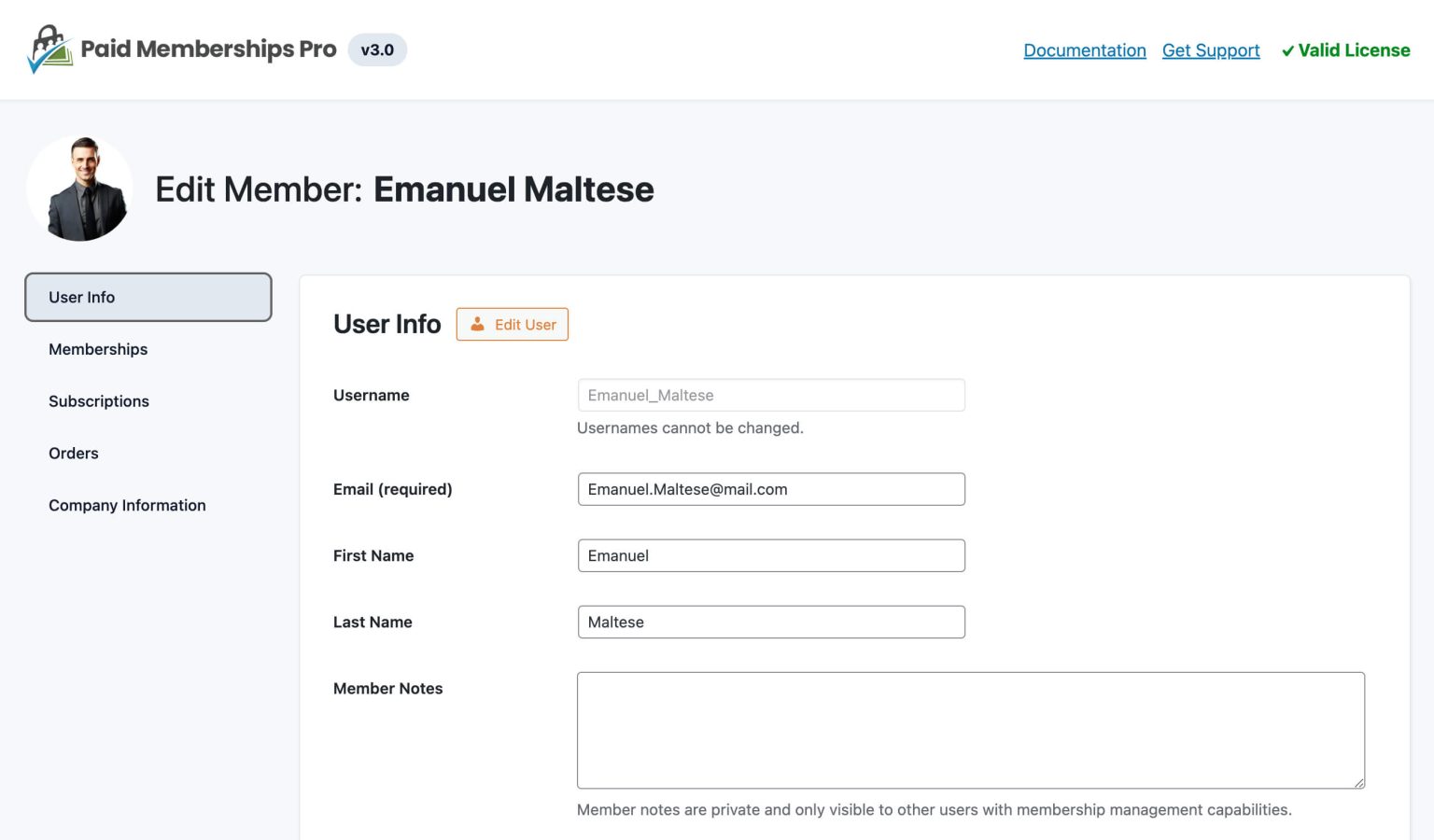 Screenshots of Plugin Admin Pages, Settings, and Reports