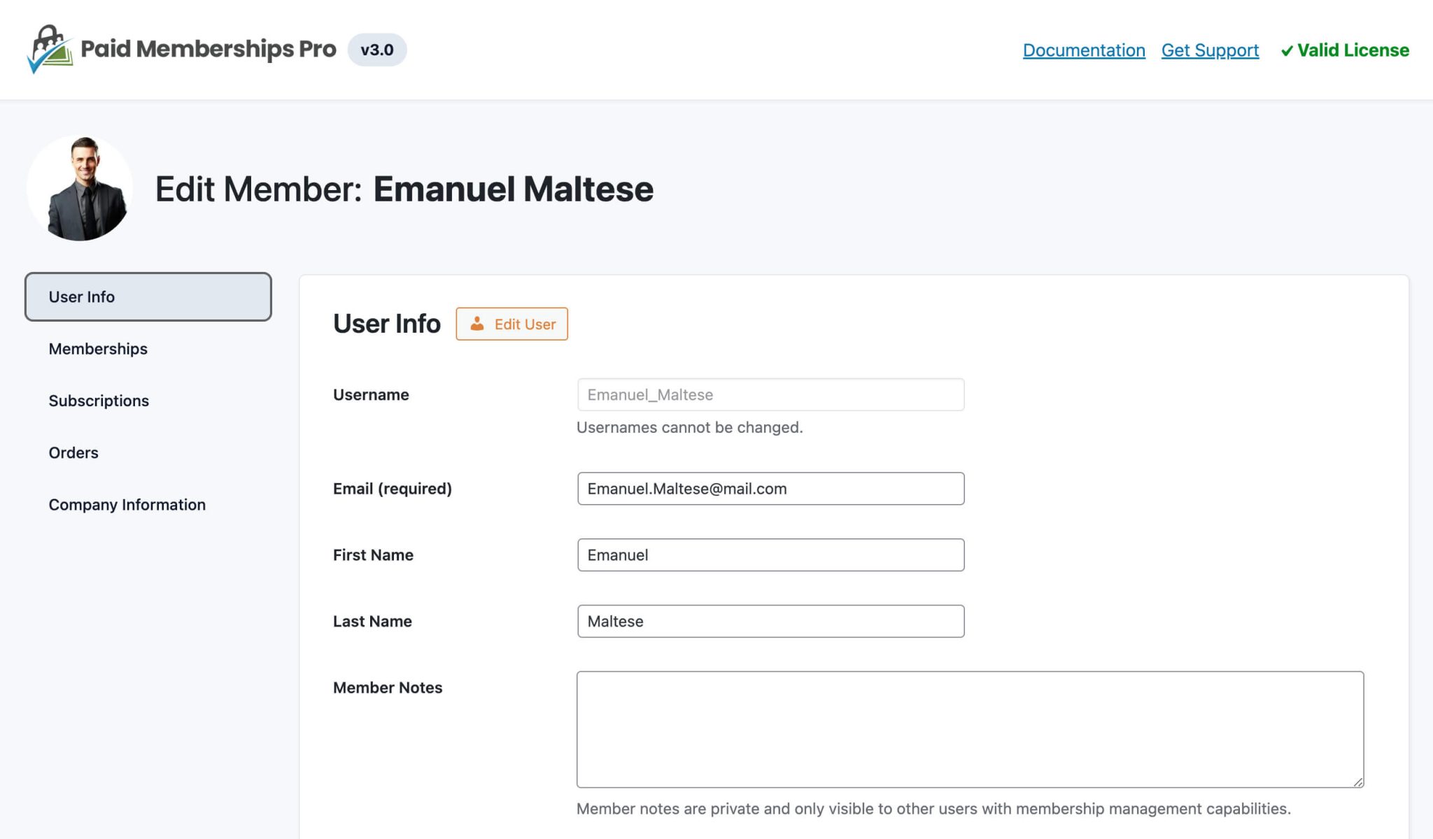 Screenshots of Plugin Admin Pages, Settings, and Reports