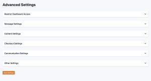 Screenshots of Plugin Admin Pages, Settings, and Reports