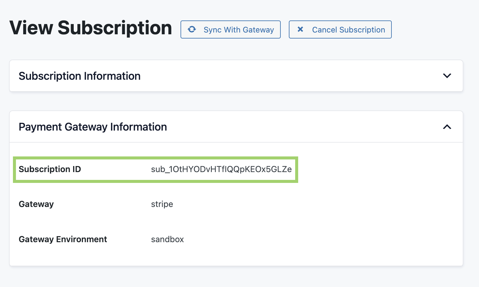 Modifying Payment Subscriptions in Stripe