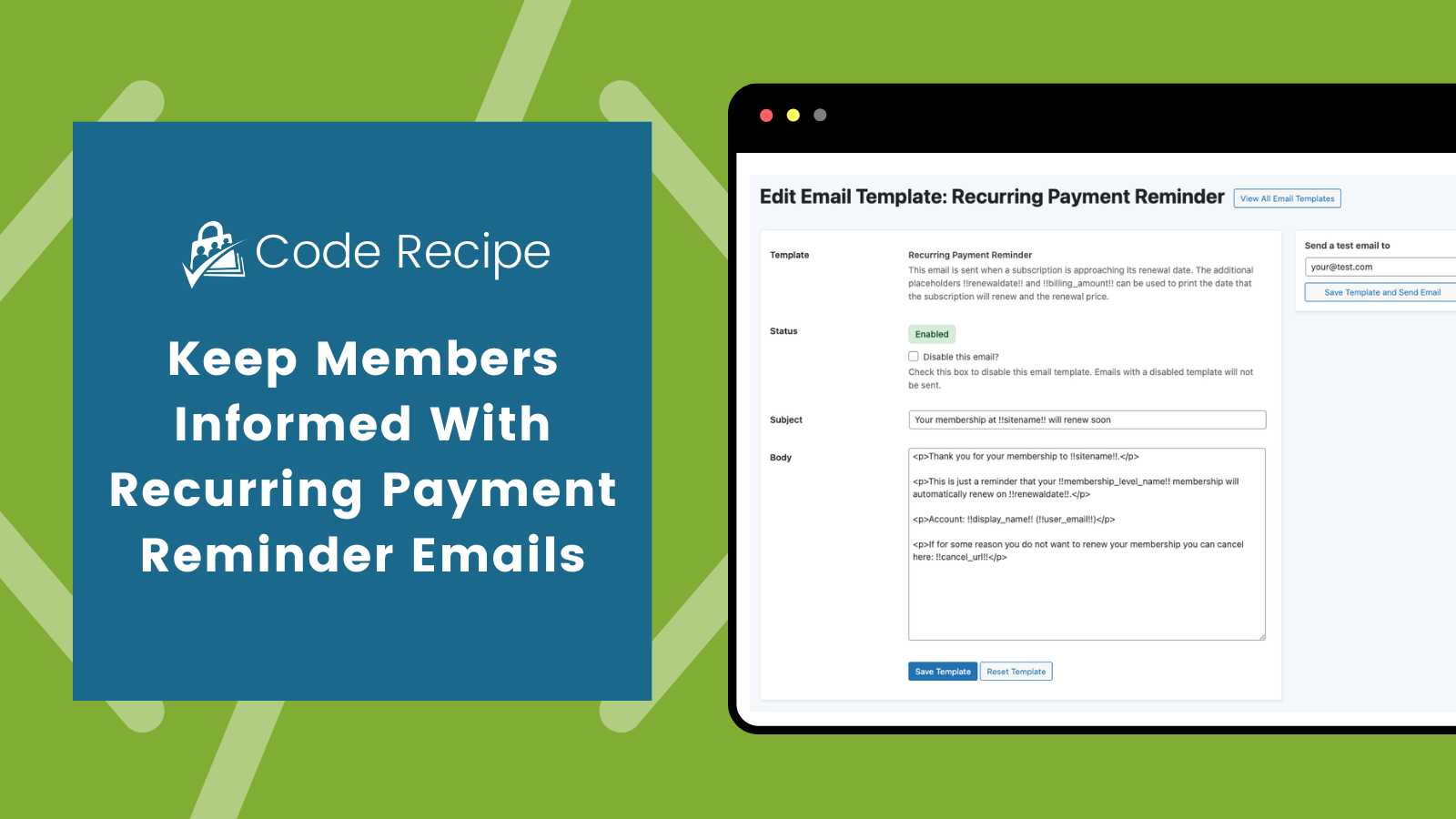 Customize PMPro Recurring Payment Reminder Emails