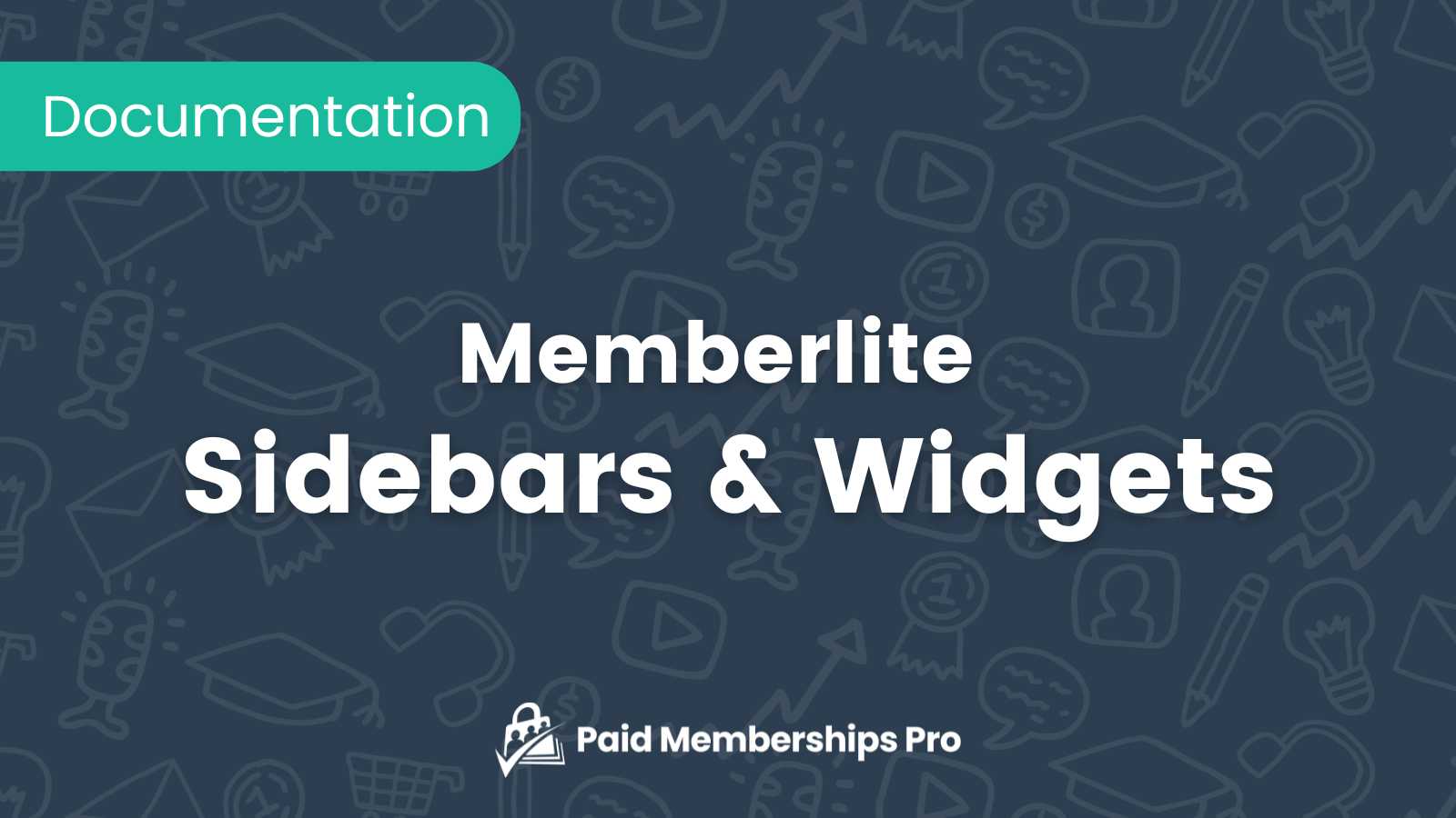 Manage Sidebars and Widgets in the Memberlite Theme